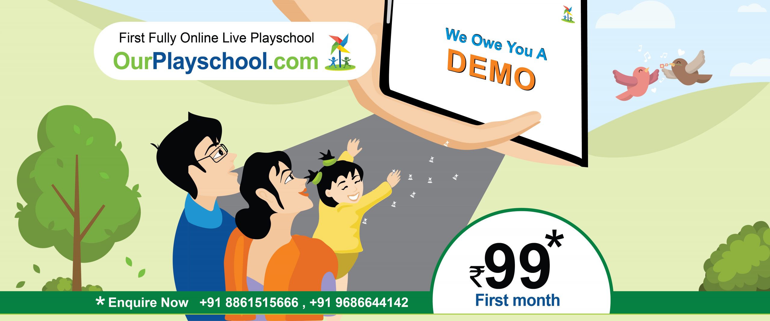 OPS 99 Banner for website-01 | OurPlayschool.com
